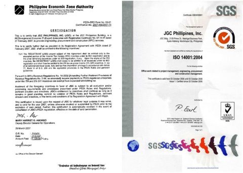 Our History | JGC Philippines